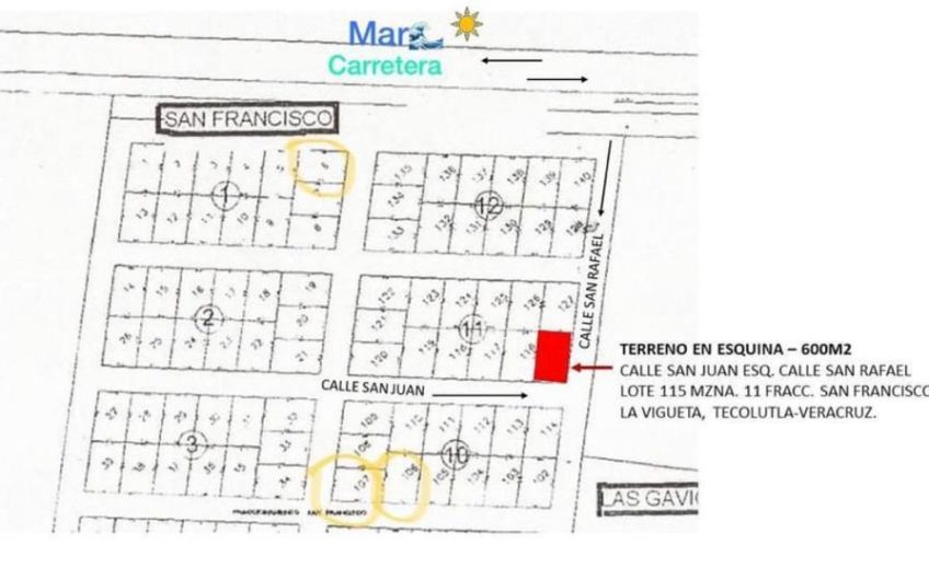 TERRENO RECTANGULAR EN ESQUINA CON DIMENSIONES 30mX20m = 600m2 | Busco ...